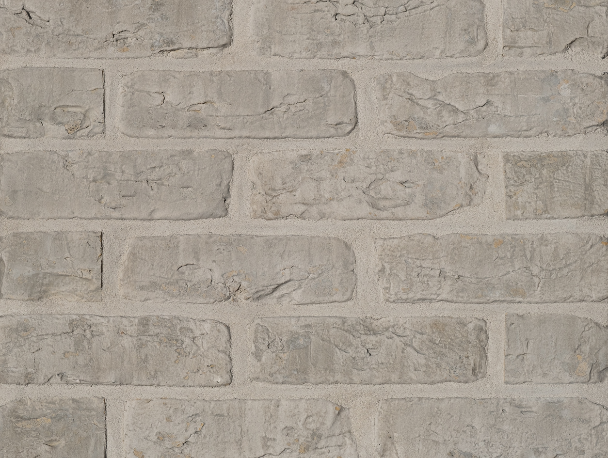 White-Grey Rustica - Camtech Building Products - By Olivier Bricks