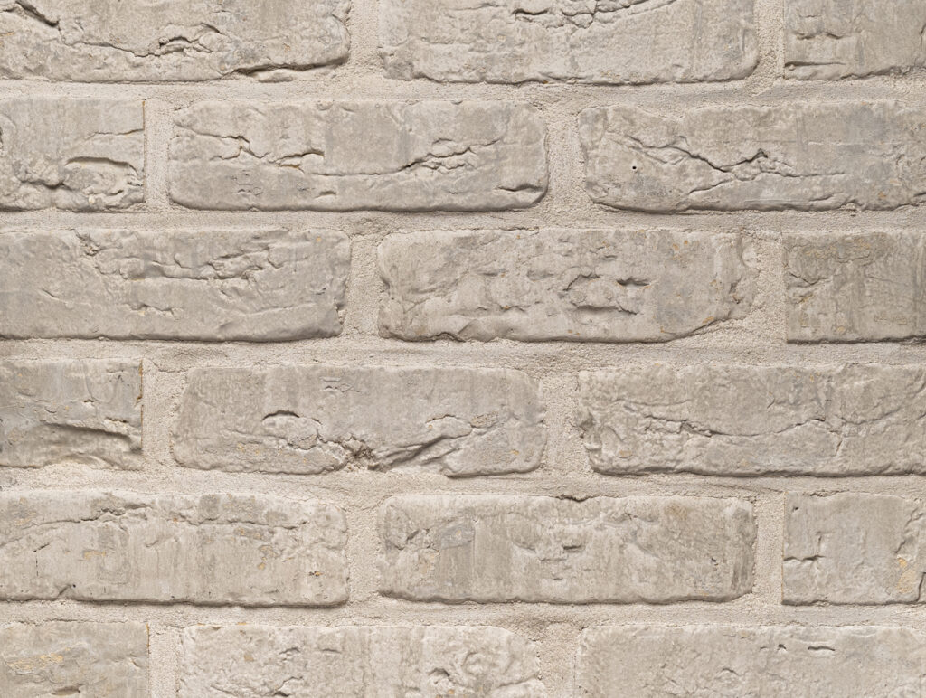 White-Grey Rustica - Camtech Building Products - By Olivier Bricks